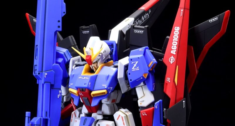 ガンプラ【HGUC Zガンダム】キットレビュー2 成形色仕上げ（つや消し）＋Grework製デカール | ガンプラスタジオDON/THE 幸せ